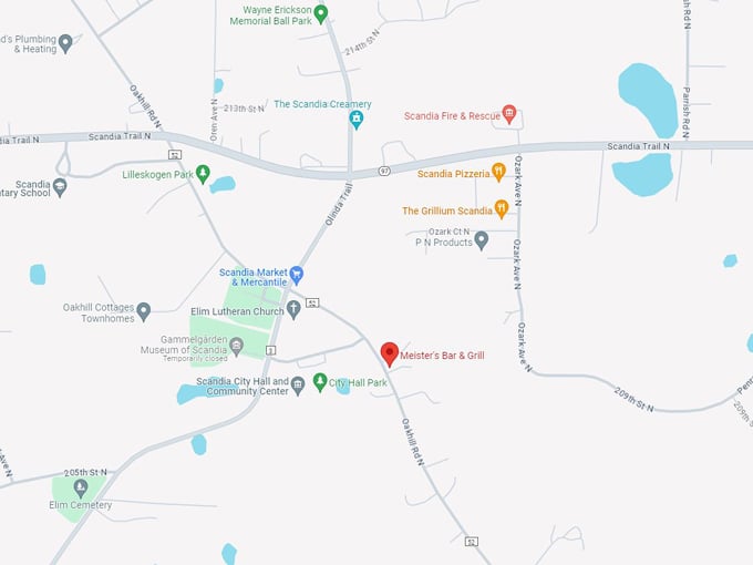 Meister's Bar & Grill 10 Map