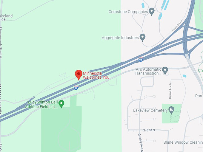 Minnesota Welcomes You 10 Map