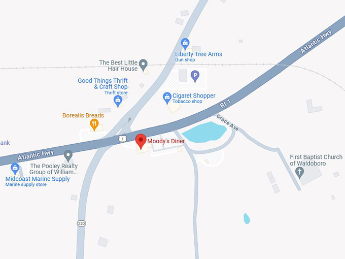 moodys diner 10 map