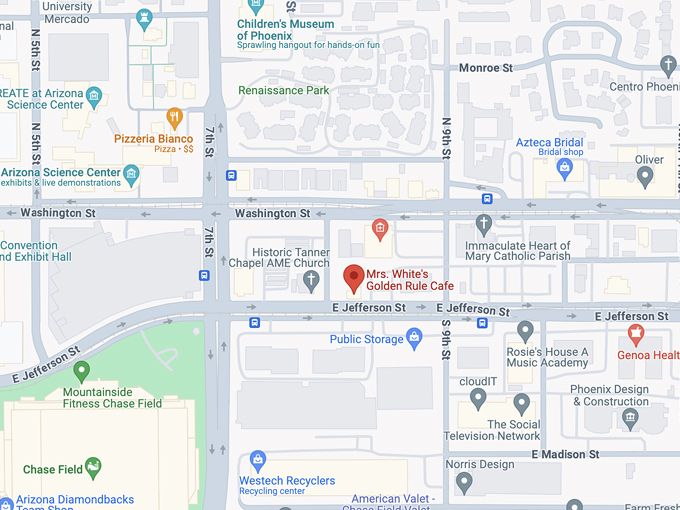 mrs. whites golden rule cafe 10 map