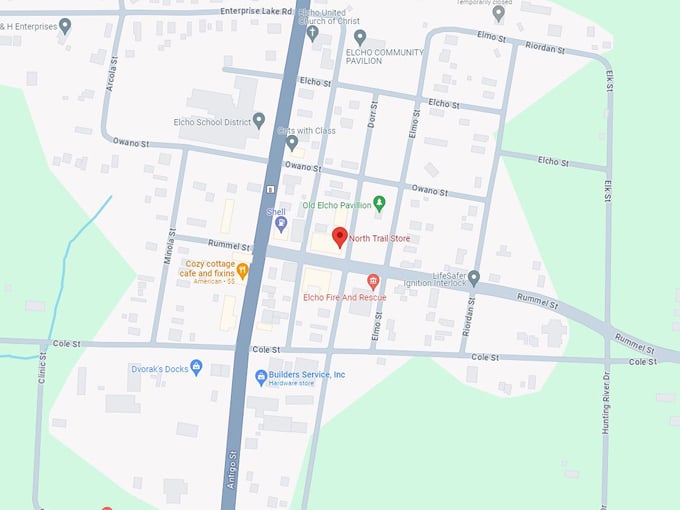 North Trail Store LLC 10 Map