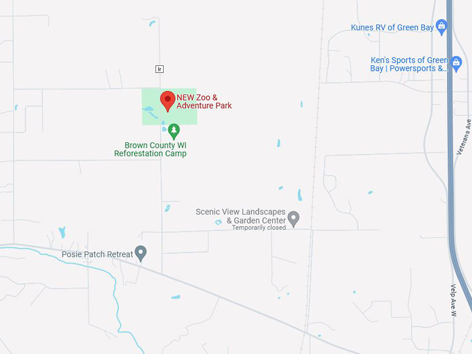 northeastern wisconsin zoo 10 map