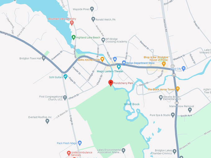 Pondicherry Park Map