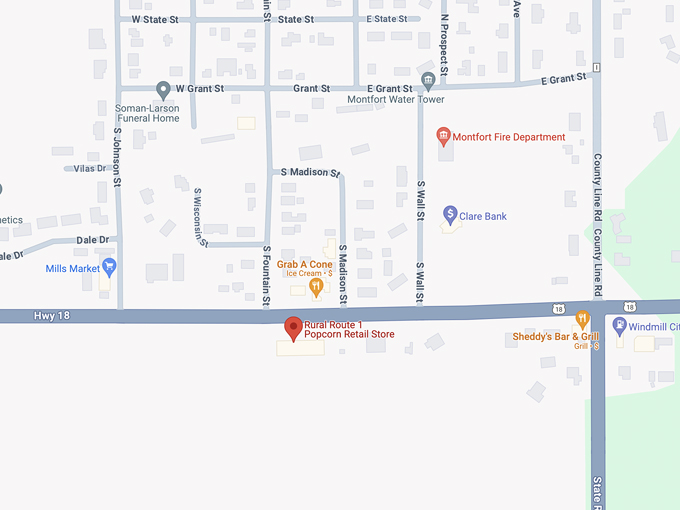 rural route 1 popcorn 10 map