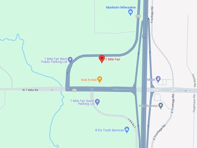 Seven Mile Fair 10 Map