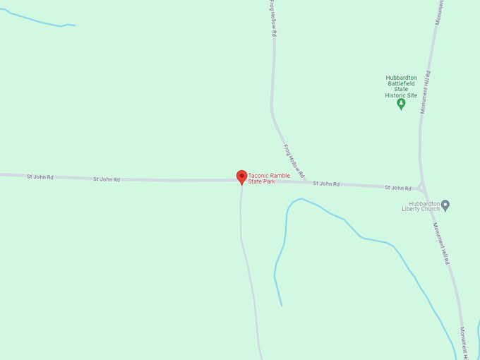 taconic ramble state park map