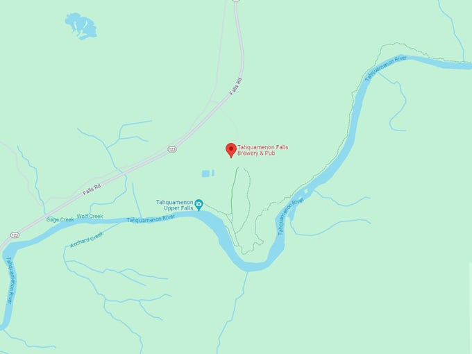Tahquamenon Falls Brewery & Pub 10 Map