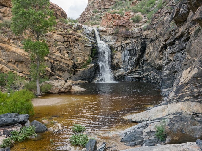 tanque verde falls trail 7