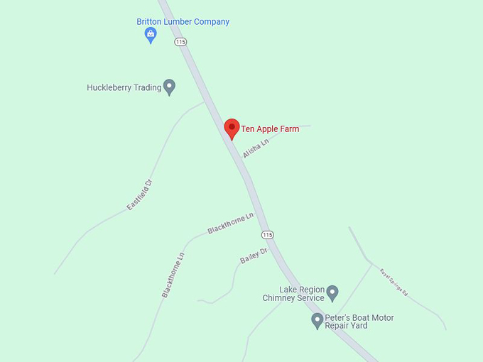 ten apple farm map