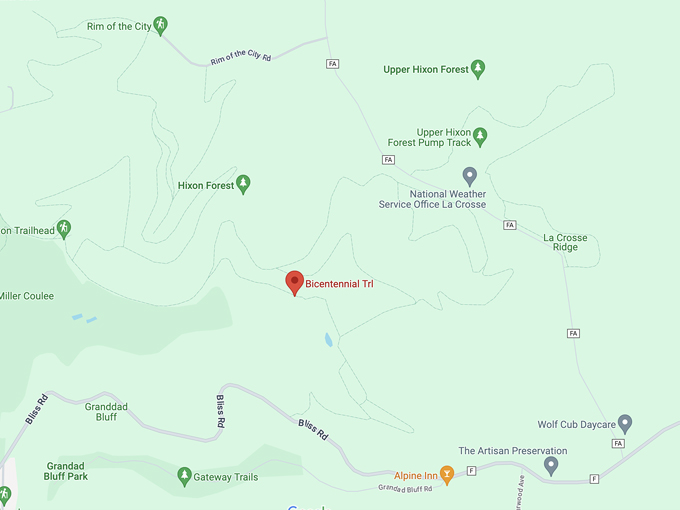 the bicentennial trail 10 map