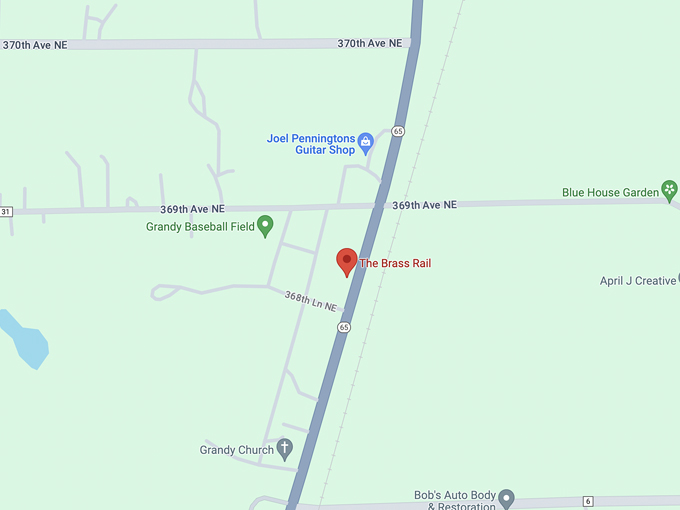 the brass rail 10 map