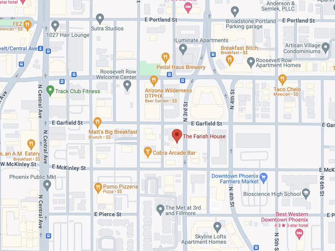 the farish house 10 map