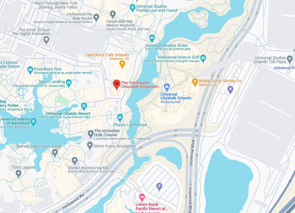 the toothsome chocolate emporium savory feast kitchen map