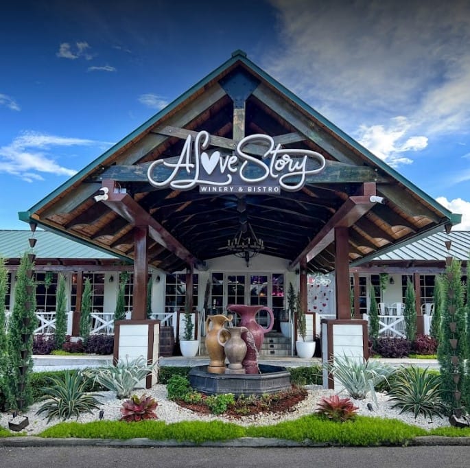 the impressive exterior of a love story