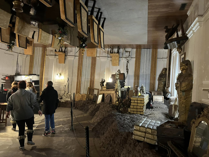 upside down white house 6