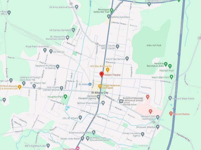 welden theatre 10 map