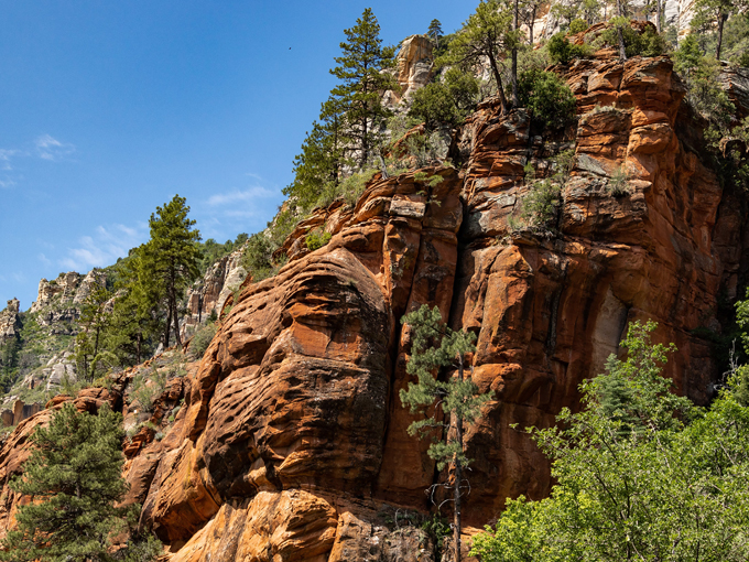 west fork oak creek trailhead 2