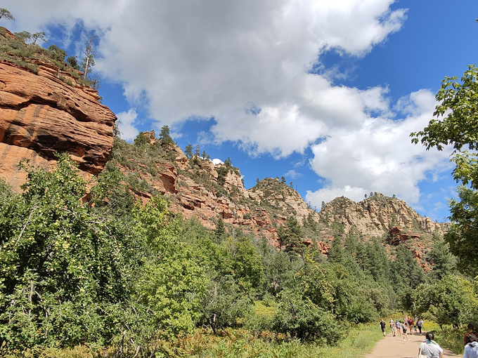 west fork oak creek trailhead 5