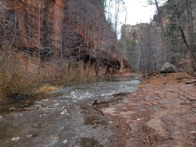 west fork oak creek trailhead 6