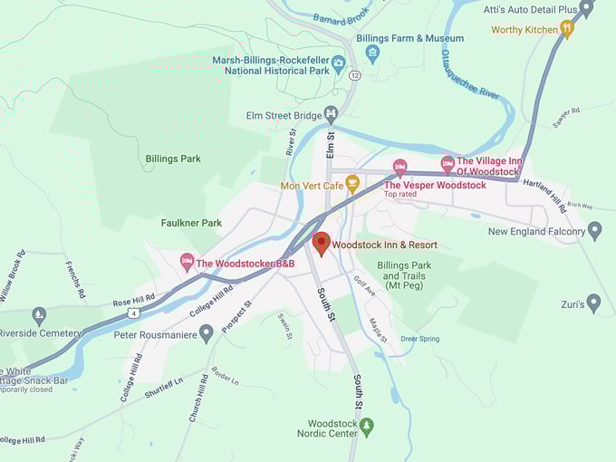 woodstock inn resort 10 map