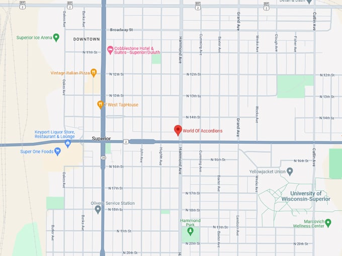 world of accordions museum 10 map