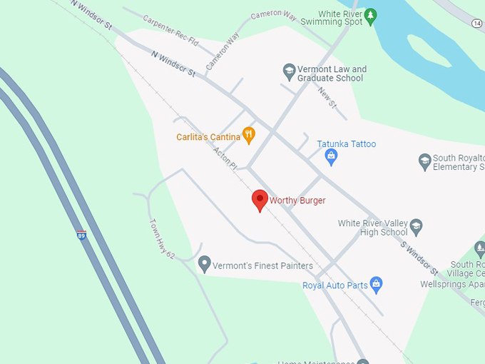 worthy burger 10 map 1