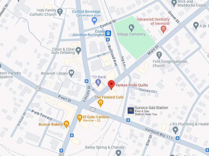 yankee pride quilts map