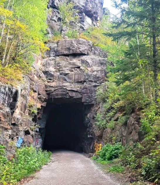 abandoned train tunnel minnesota ftr