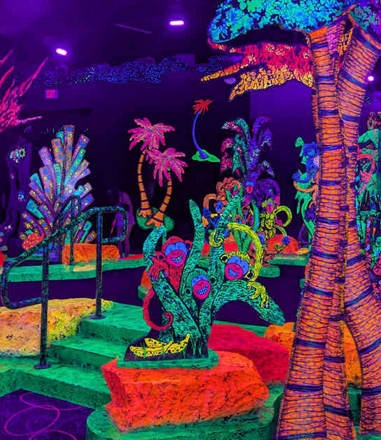 blacklight mini golf michigan ftr