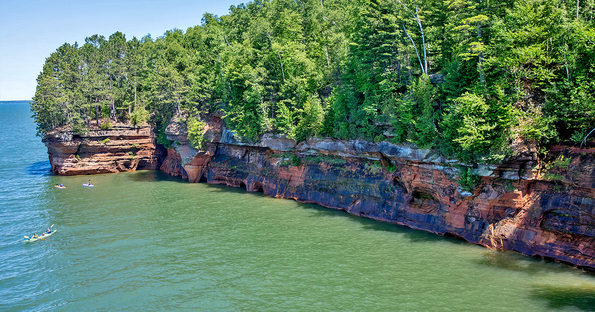 breathtaking sea caves wisconsin ftr