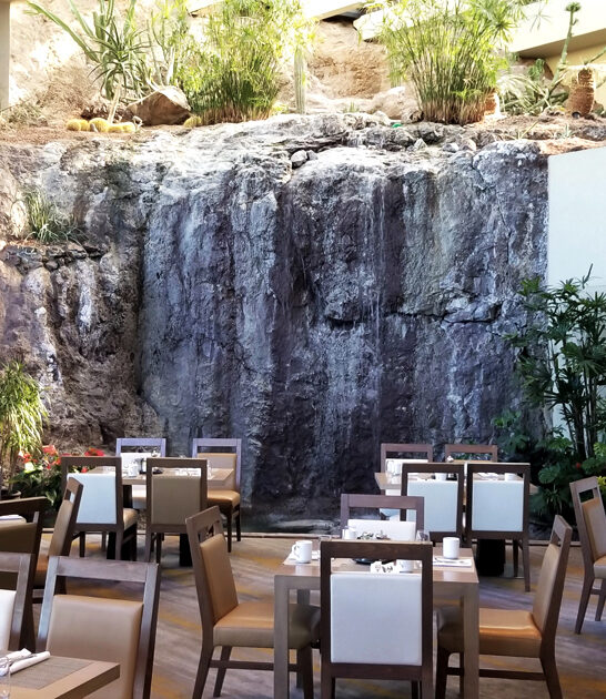 breathtaking waterfall restaurant arizona ftr