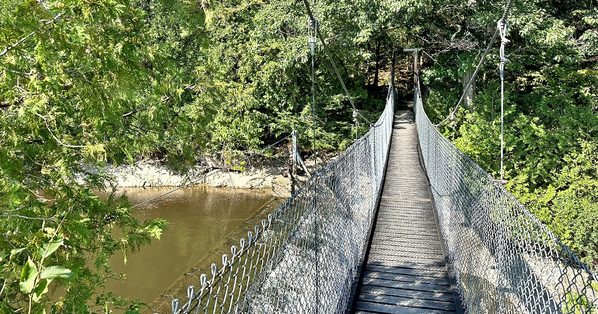 dramatic vermont bridge trek ftr