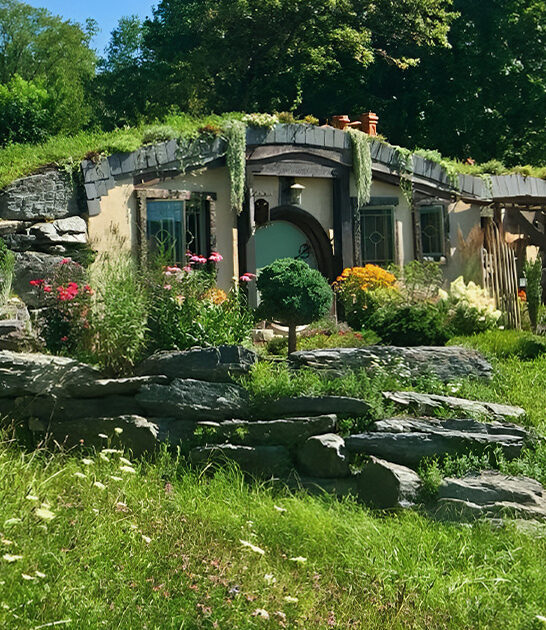 hobbit themed airbnb vermont ftr
