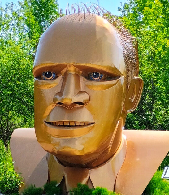 iron sculpture park michigan ftr