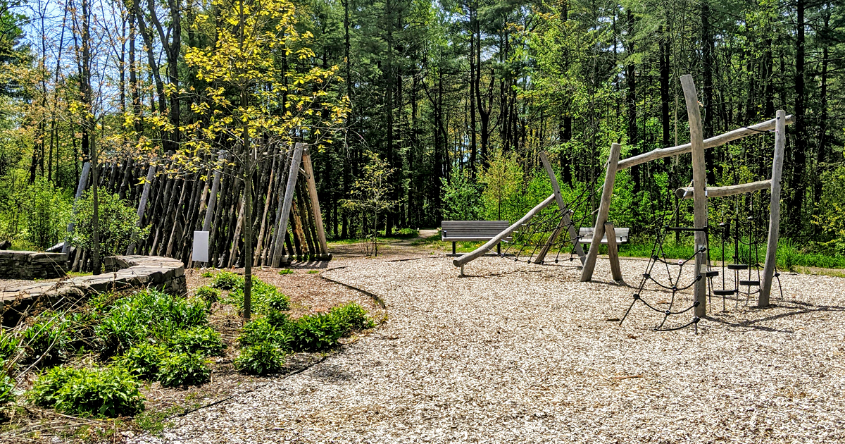 nature themed playground vermont ftr