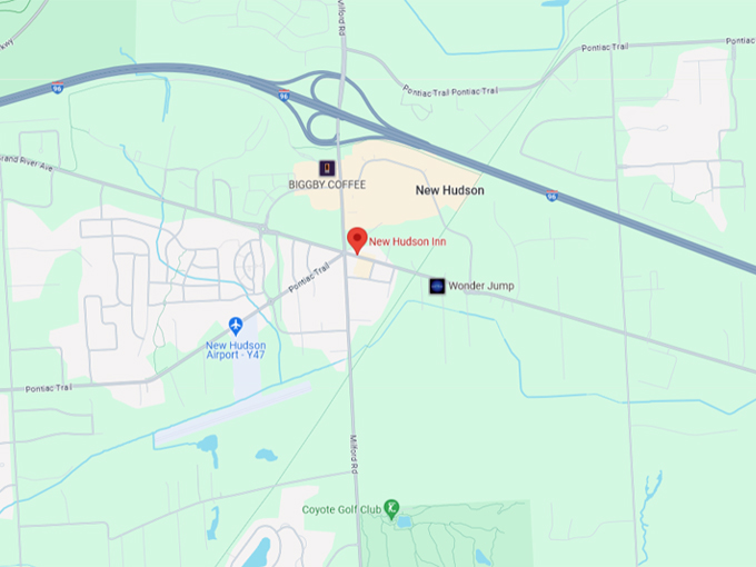 new hudson inn 11 map