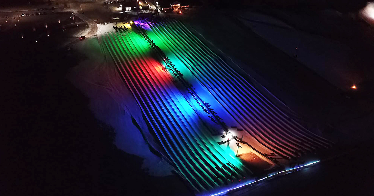 nighttime glow tubing wisconsin ftr