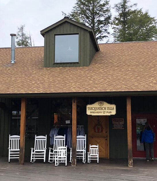 scenic waterfall restaurant michigan ftr