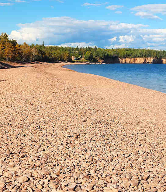secluded beach getaway minnesota ftr
