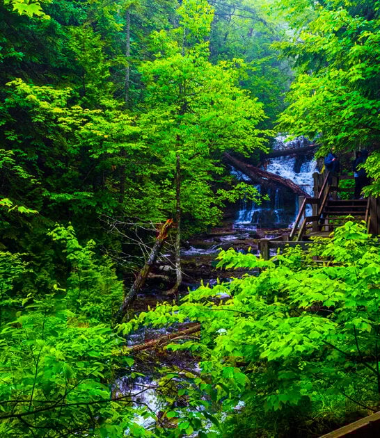 smallest state park michigan ftr