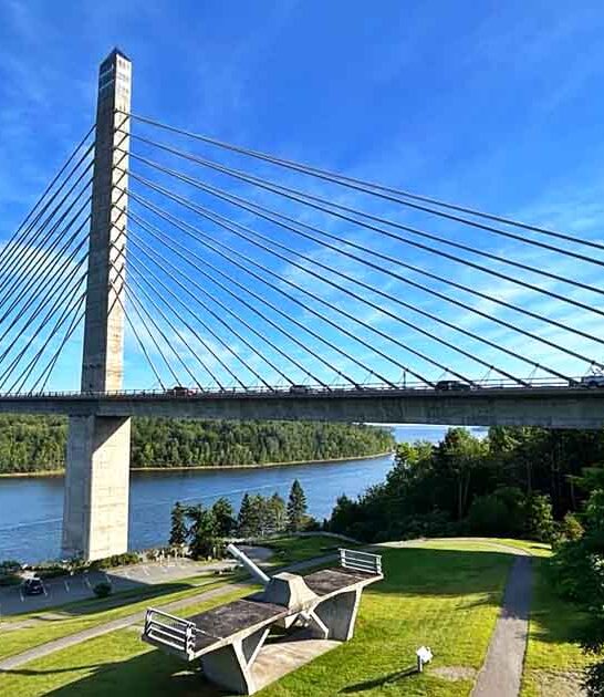 tallest bridge in maine ftr