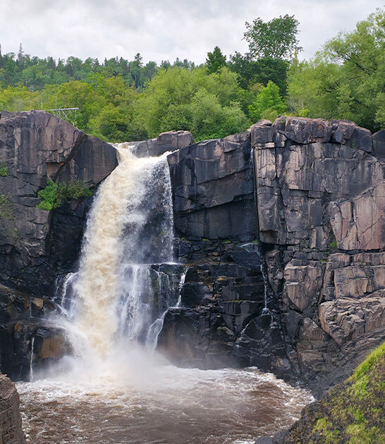 waterfall finale trail minnesota ftr