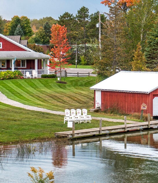 waterfront boathouse vineyard michigan ftr