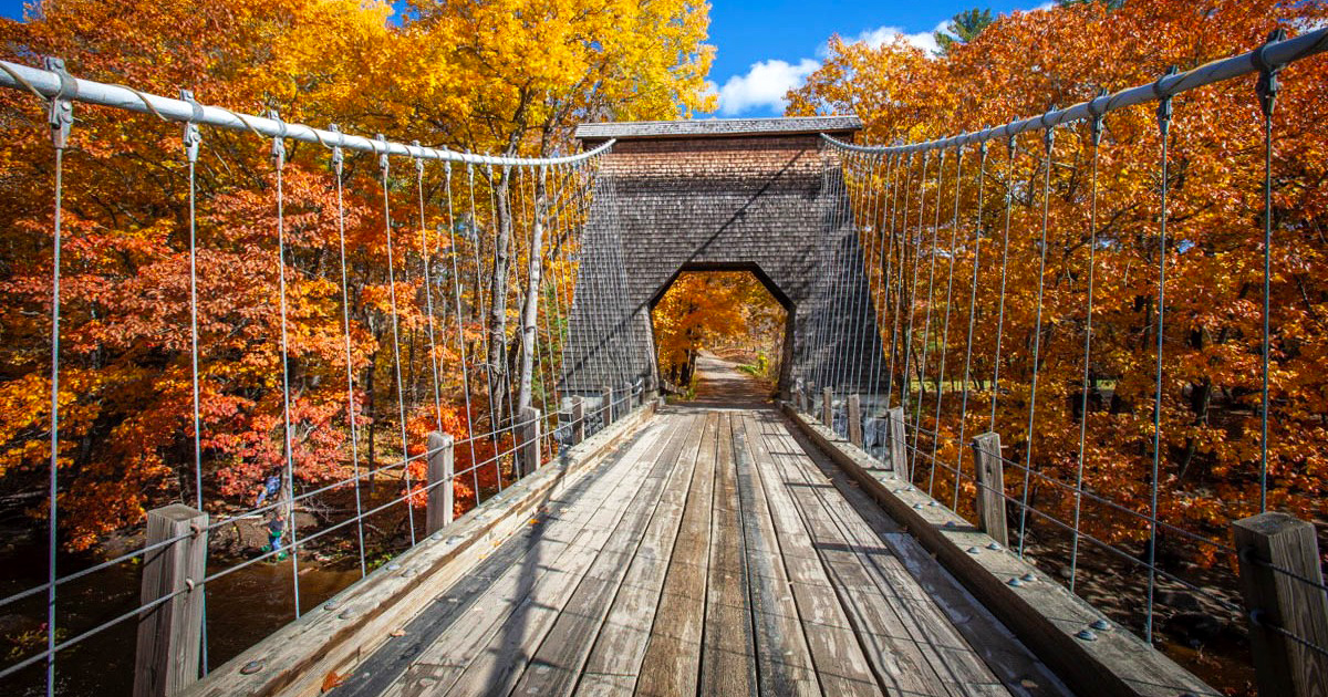 This Charming Historic Bridge In Maine Is A Hidden Architectural Gem