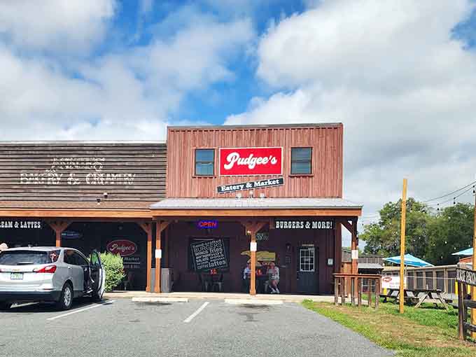 The rustic exterior of Pudgee's promises authentic comfort food, and unlike most promises in life, this one actually delivers.