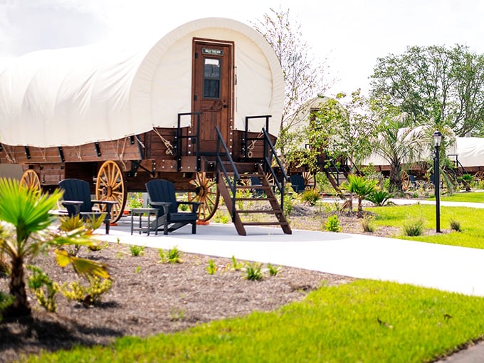 Keystone Heights RV Resort: Where covered wagons meet luxury living &ndash; pioneering has never looked so comfortable or Instagram-worthy!