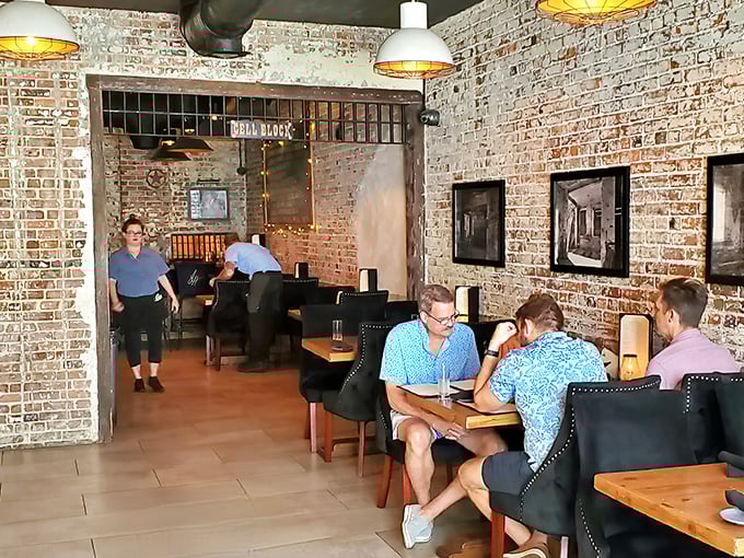 Conversations flow as freely as the drinks in this space where strangers become friends, united by the common bond of exceptional food and fascinating surroundings.