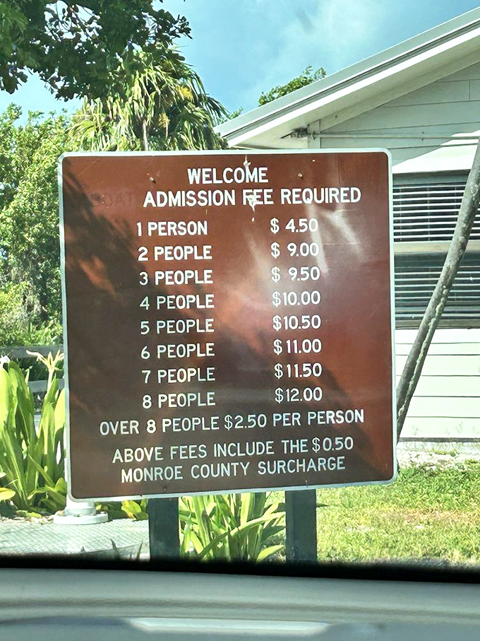 The best bargain in the Florida Keys, where pocket change buys access to views that millionaires would envy from their yacht decks.