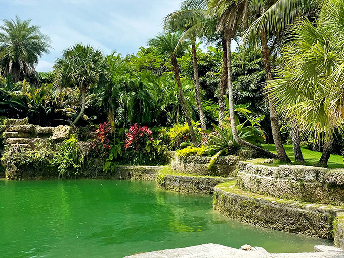 Mother Nature's own swimming pool &ndash; where emerald waters and stone terraces create the kind of setting that makes chlorine seem like sacrilege.