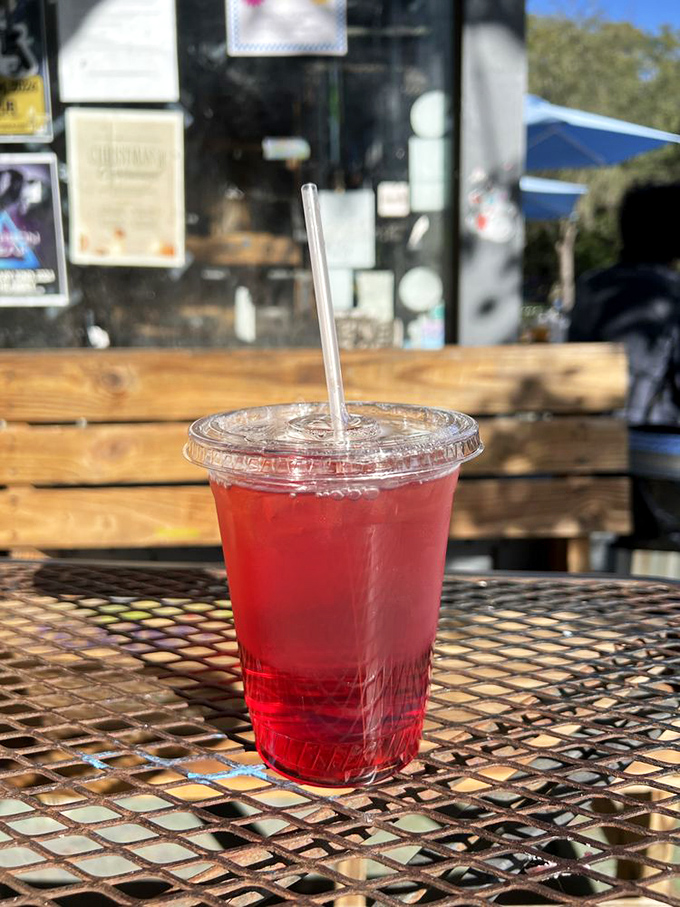 This vibrant red tea isn't just a beverage &ndash; it's a pop of color that brightens your table and your afternoon in equal measure.